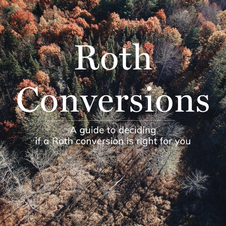 Planning Note: Roth Conversions - HM Payson